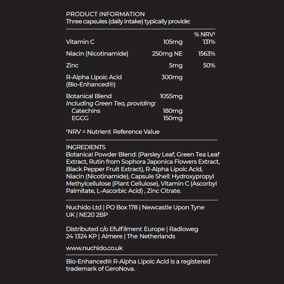 Nuchido TIME+ (30 Day Supply) – Nuchido UK
